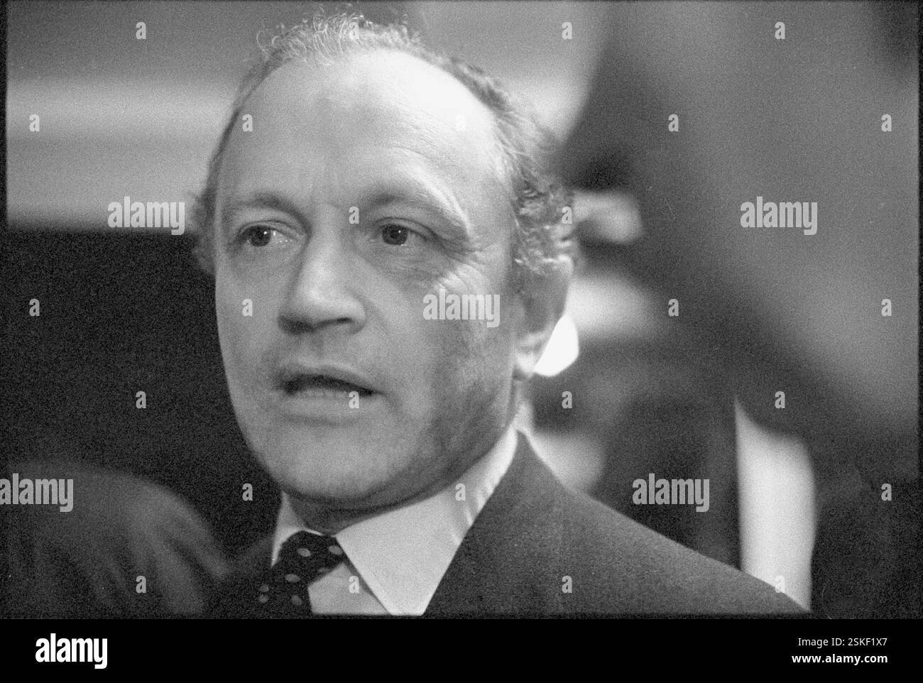 Lord Chalfont, britischer Minister, 1967#Lord Chalfont, British ...