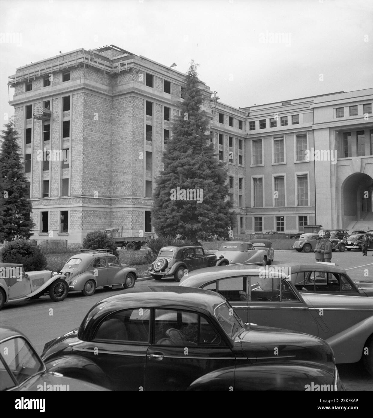UNO-Sitz, Palais des Nations, Genf, um 1951#United Nations Office at ...