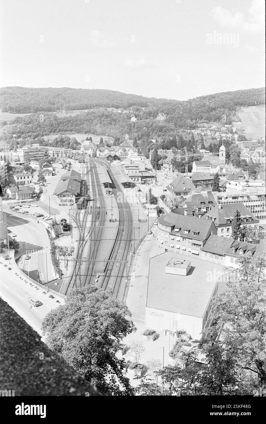 Bahnhof in Baden, 1970#Baden railway station, 1970- RDB BY DUKAS Stock ...