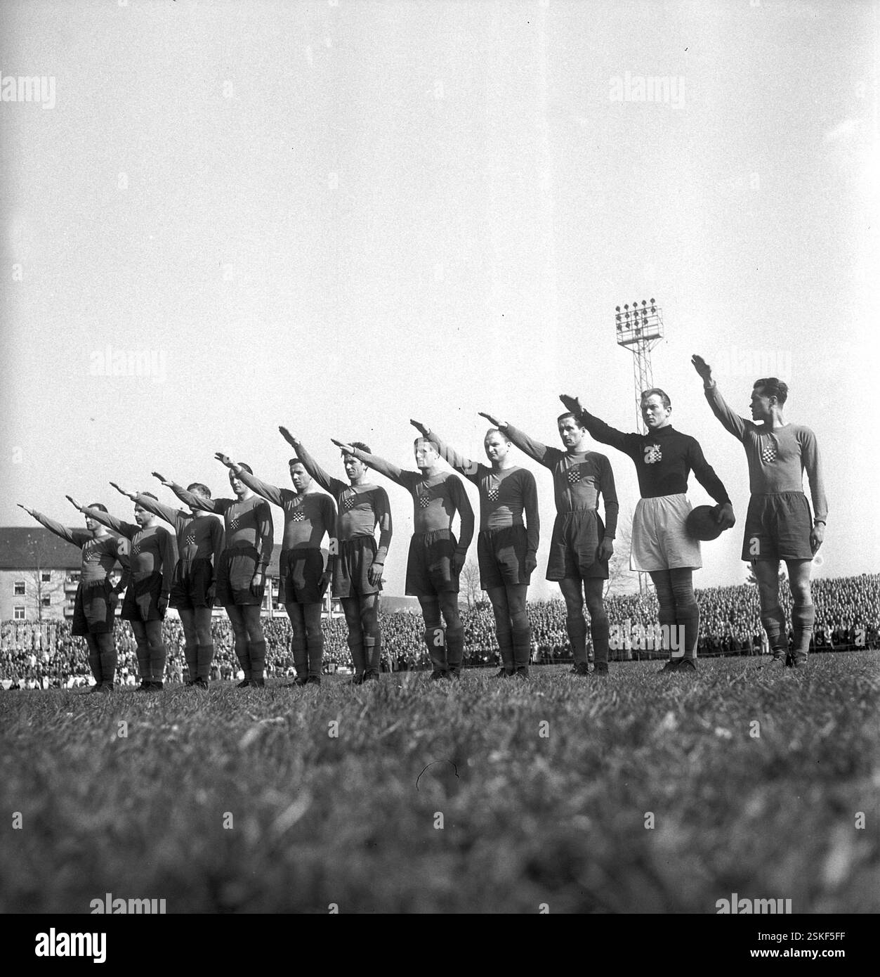 Croatia national team national team Black and White Stock Photos ...