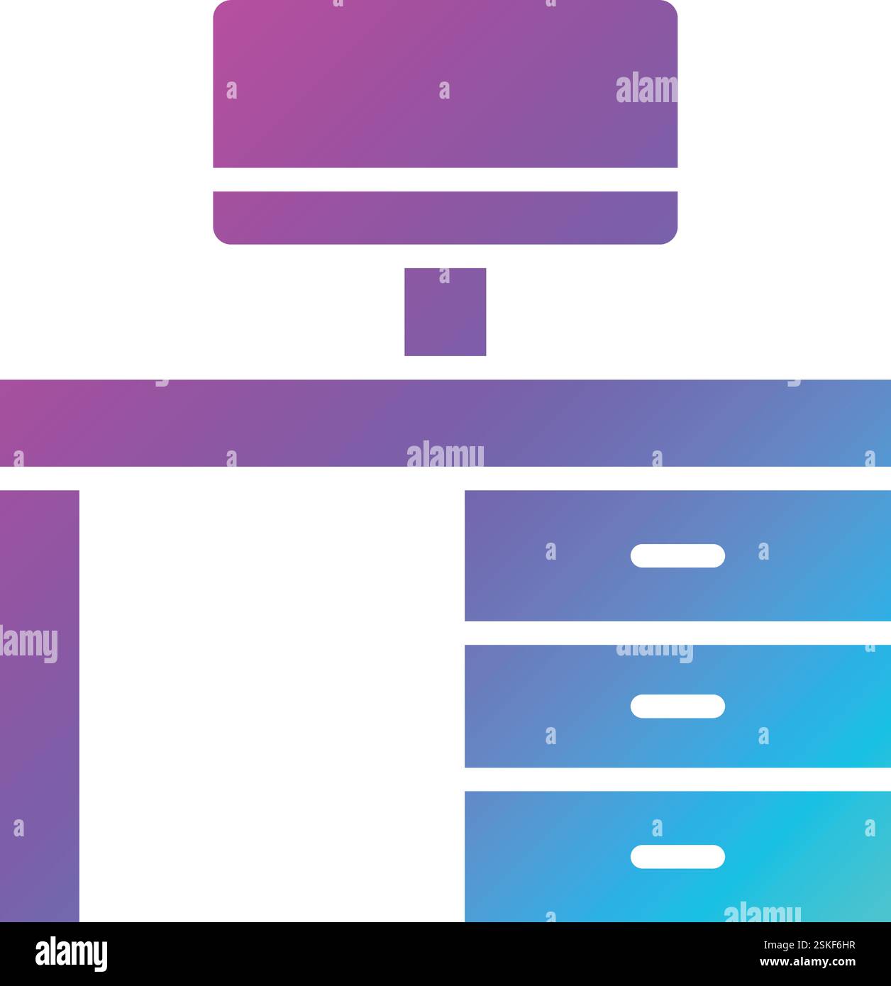 Modern workspace Cut Out Stock Images & Pictures - Alamy