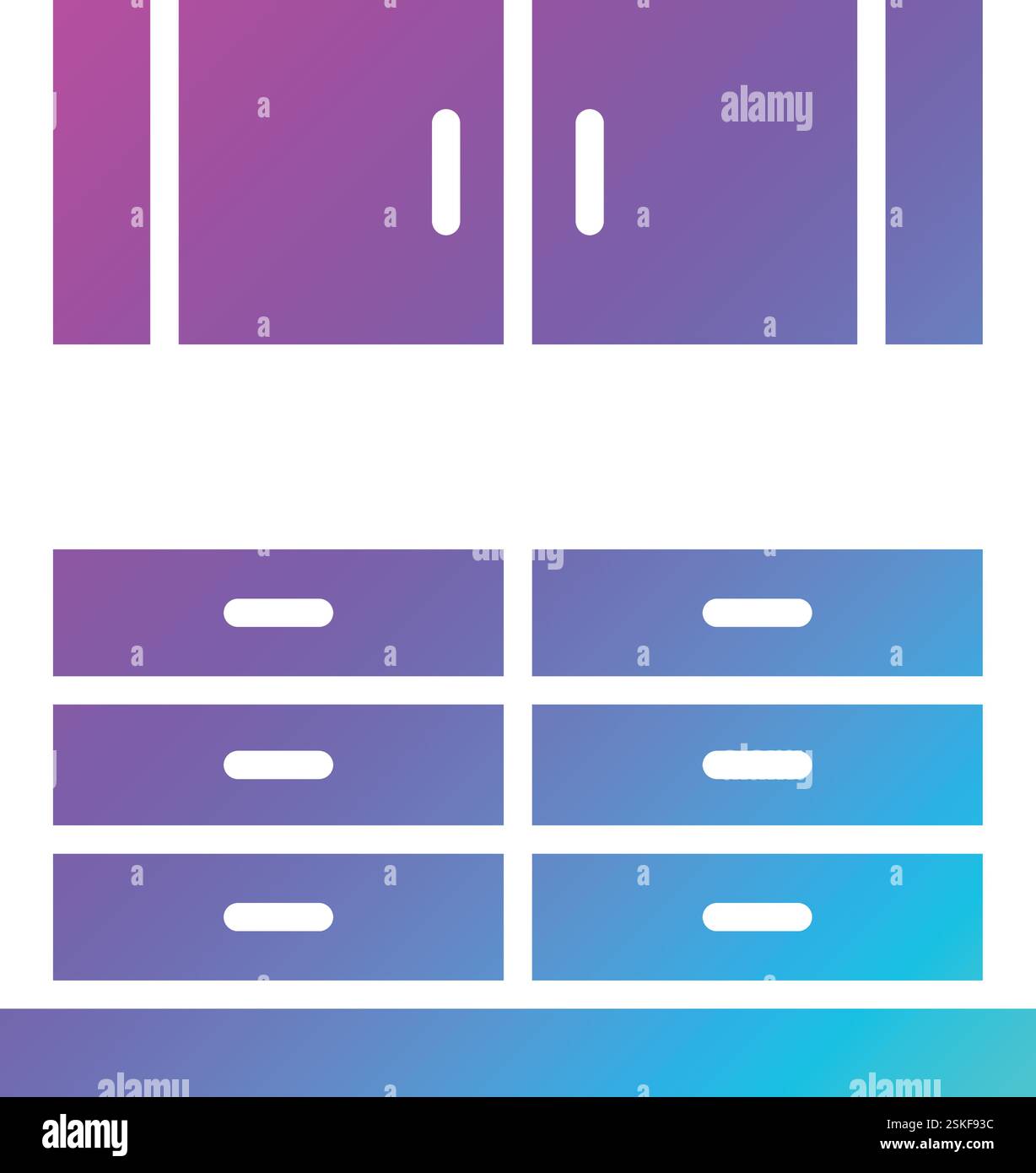 Kitchen cabinet design icon vector hi-res stock photography and images ...