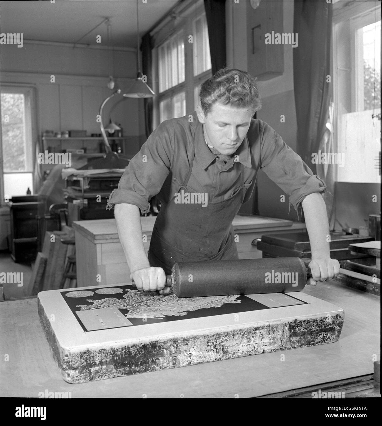 Herstellung einer Schweizer Karte, Kümmerly + Frey 1940#Kümmerly + Frey ...