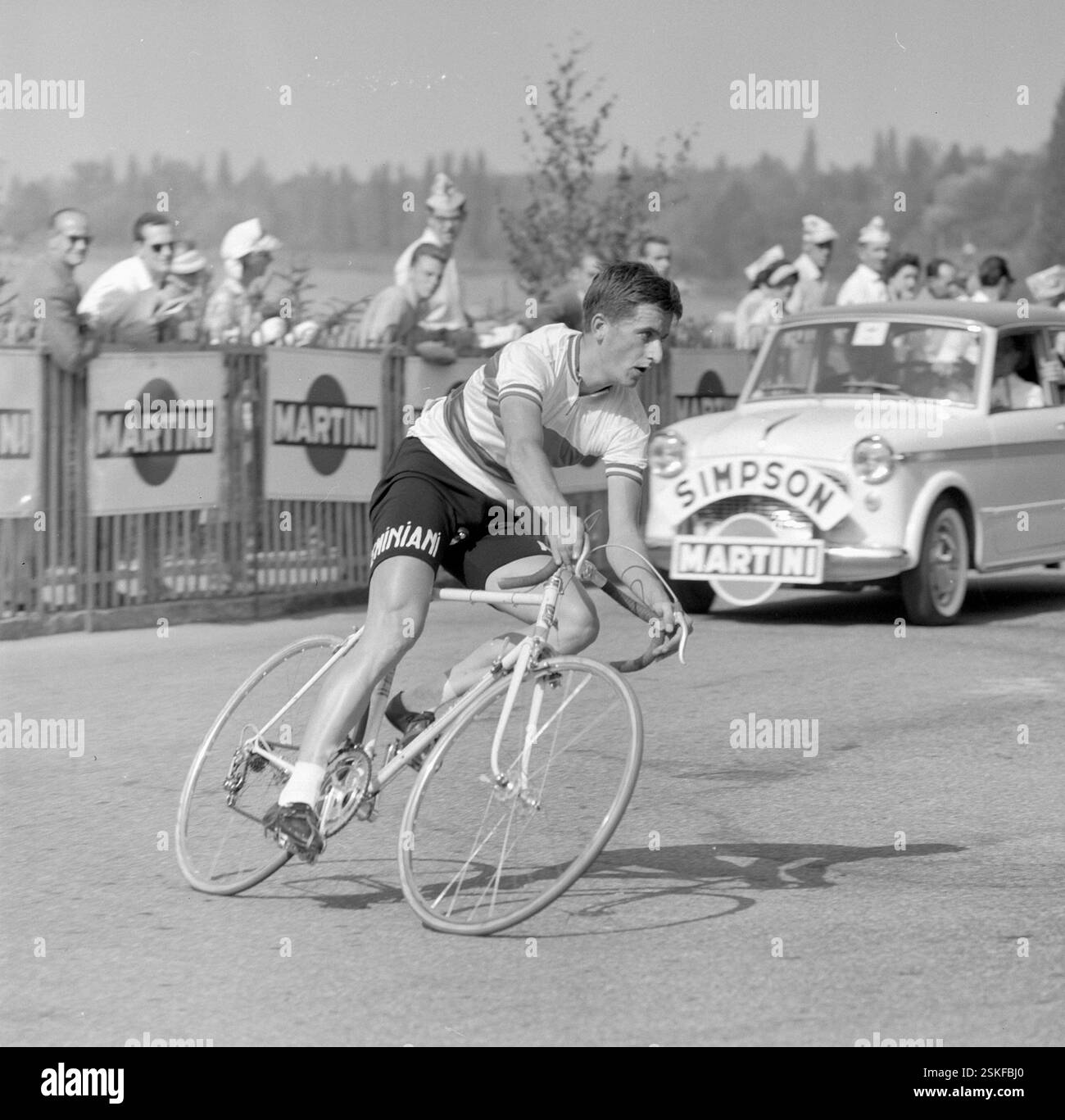 Internationales Zeitfahren Grand Prix Martini, Genf, 1959: Tom Simpson# ...
