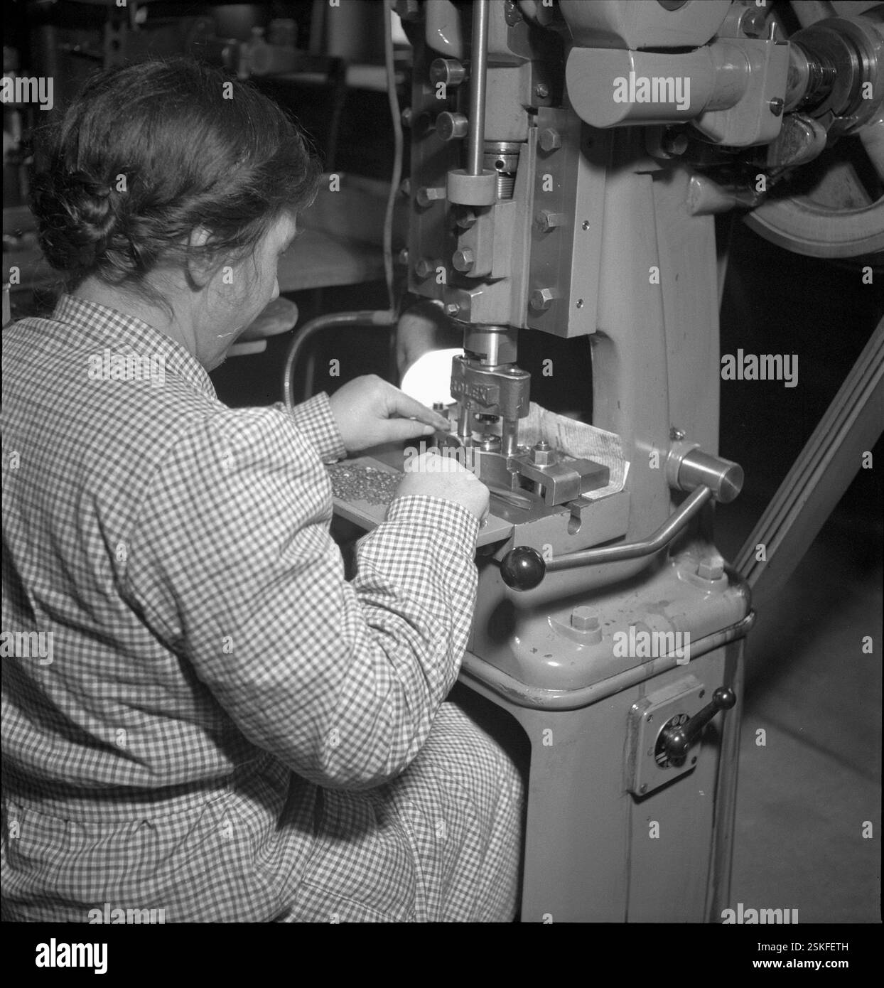 Uhrenfabrik Rolex, Genf 1949#Watch factory Rolex, Geneva 1949- RDB BY ...