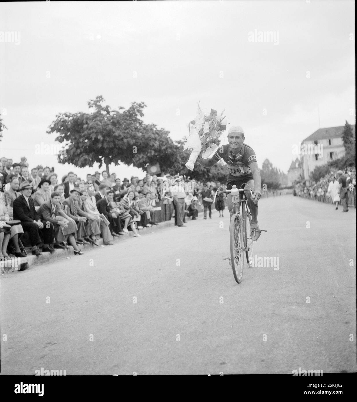 Renzo Zanazzi (17, Italien)--- Tour de Suisse 1946, 2. Etappe#Tour de ...