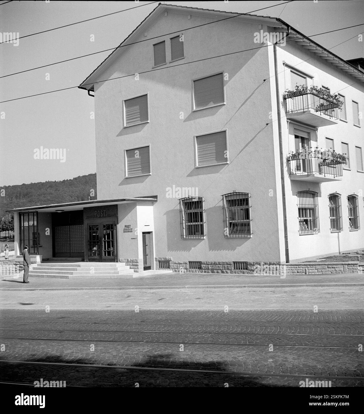 Post Hirschwiesen Zürich 1949#Post office Hirschwiesen Zurich 1949- RDB ...