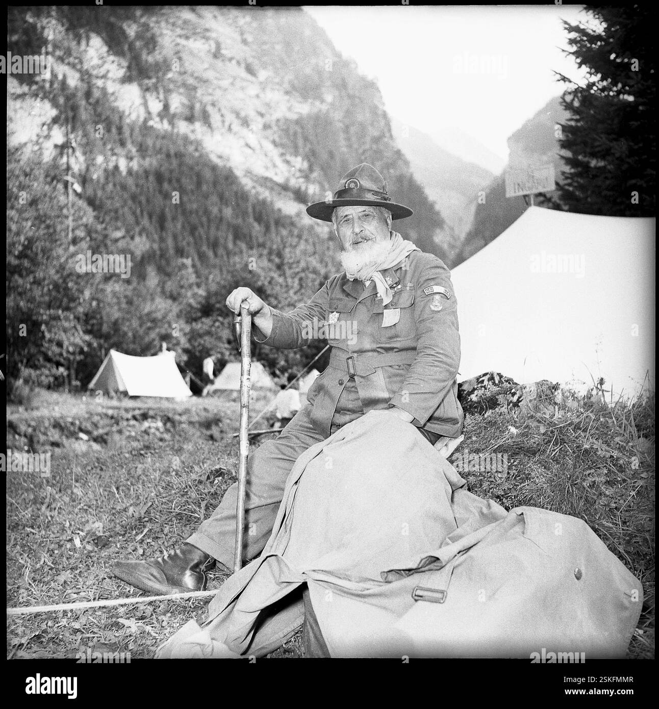 Der 5. Welt-Rover-Moot in Kandersteg, 1953#the 5th World Rover Moot in ...