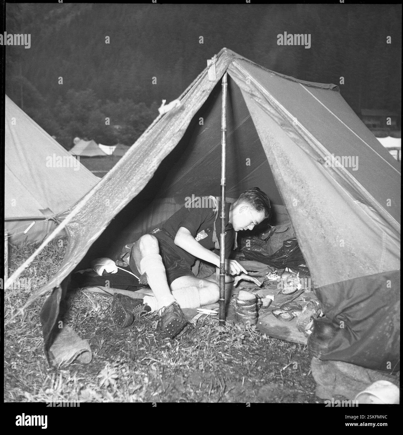 Der 5. Welt-Rover-Moot in Kandersteg, 1953#the 5th World Rover Moot in ...