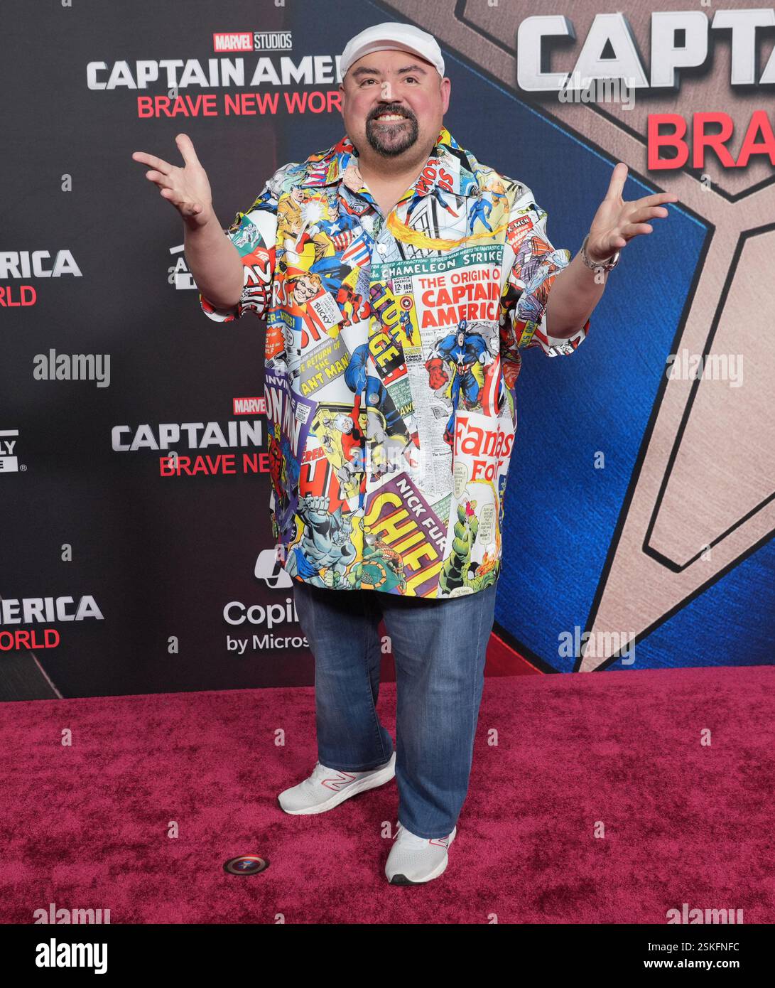 Gabriel Iglesias arrives at the Marvel Studios’ CAPTAIN AMERICA: BRAVE NEW WORLD World Premiere ...