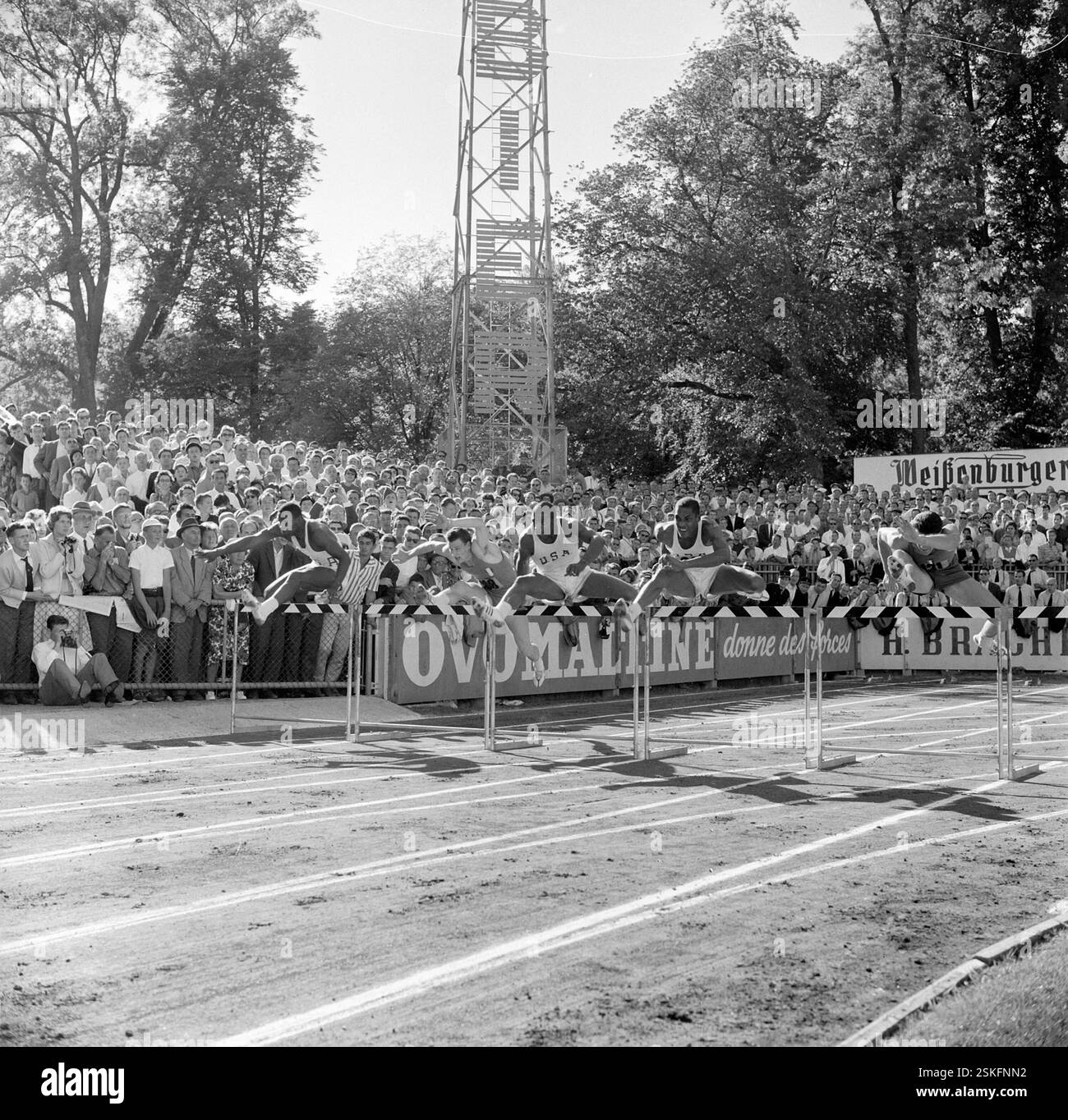 US Olympia-Mannschaft#Olympic team USA--- Amerikaner-Meeting Bern 1960 ...