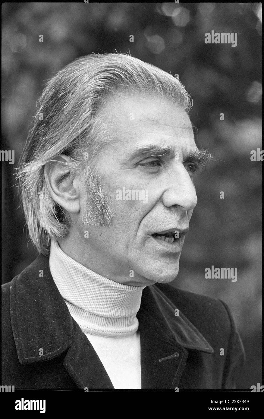 Schauspieler Lukas Ammann, München 1972#Actor Lukas Ammann, Munich 1972 ...