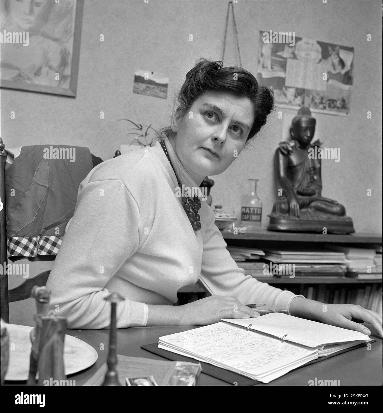 Suzanne Aitken, Lausanne ca. 1958#Suzanne Aitken, Lausanne ca. 1958 ...