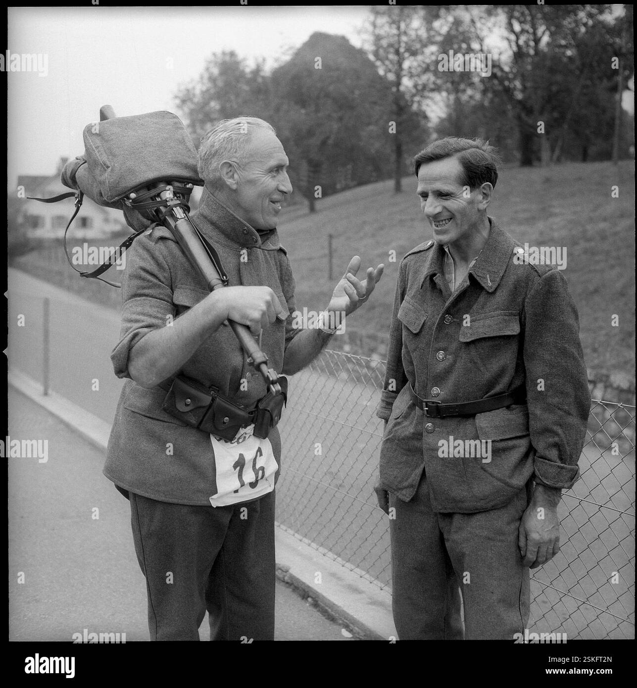 Jost gilt als "Vater der Militärläufer"--- Gottfried Jost und Heinrich ...