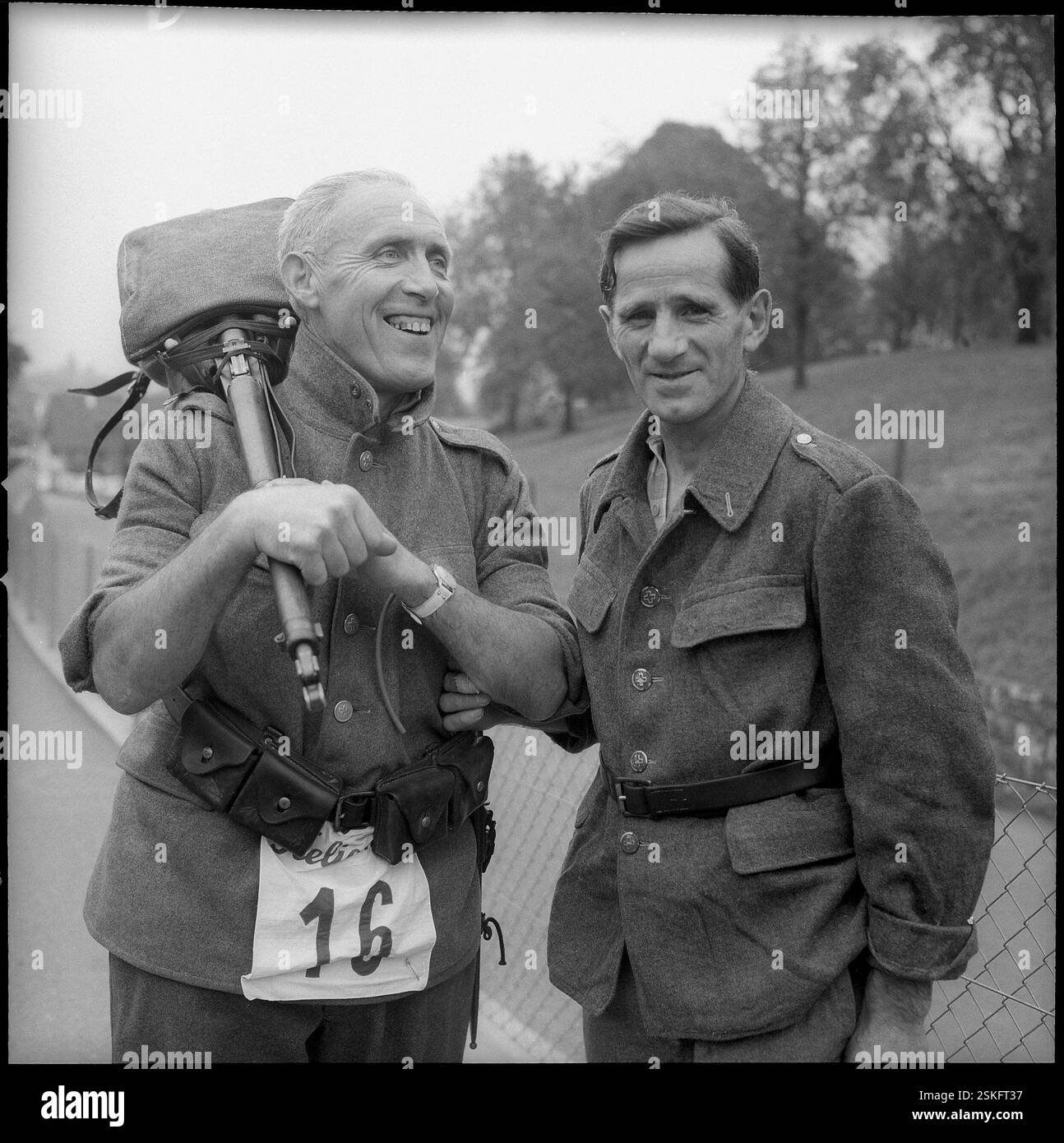 Jost gilt als "Vater der Militärläufer"--- Gottfried Jost und Heinrich ...