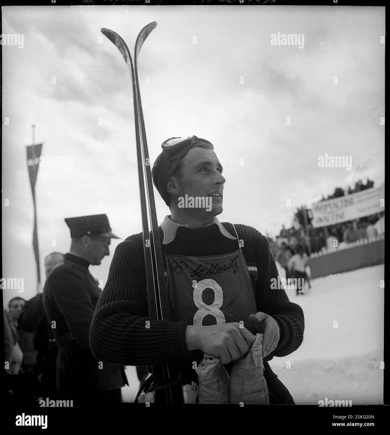 1948 st moritz olympic Black and White Stock Photos & Images - Alamy