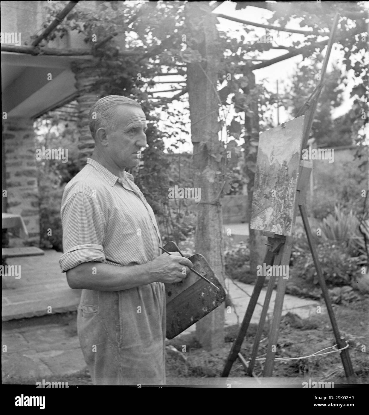 Ignaz Epper, Künstler 1960#Ignaz Epper, painter 1960- RDB BY DUKAS ...