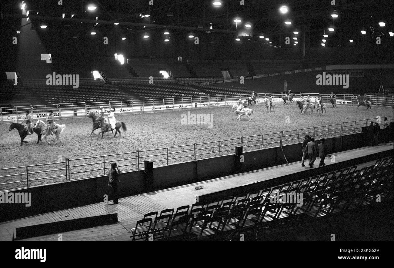 Rodeo Far West" im Hallenstadion Zürich 1970#"Rodeo Far West" in the ...