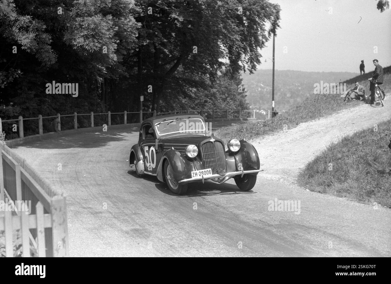 15. Nationales Bergrennen 1949 Rheineck-Walzenhausen; Walter Meier#15th ...