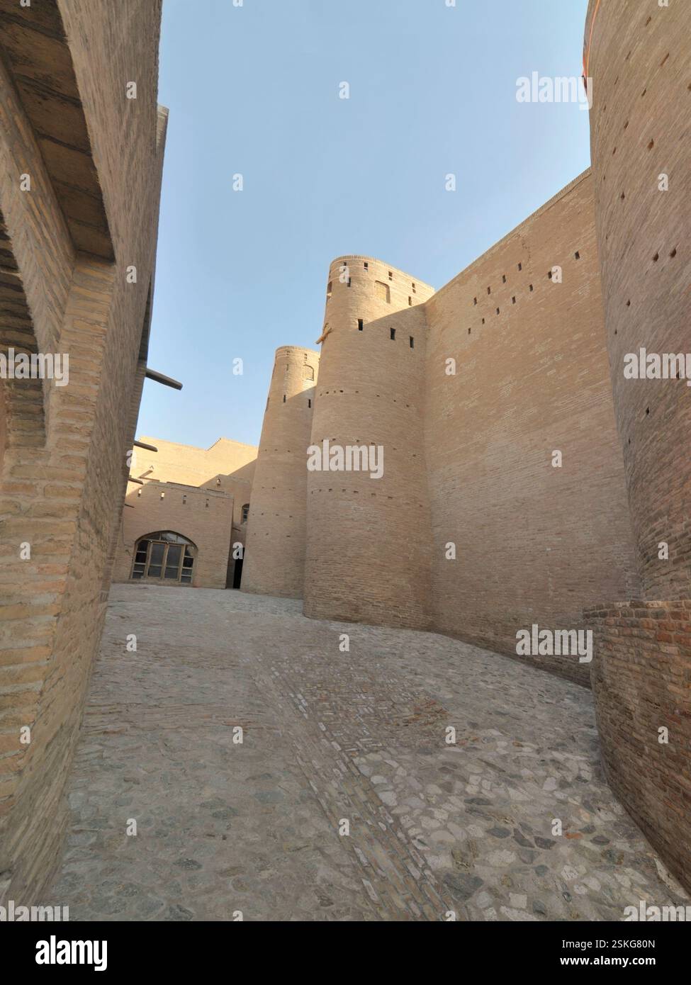 The Qala Ikhtyaruddin or Citadel of Herat fort located in the center of ...
