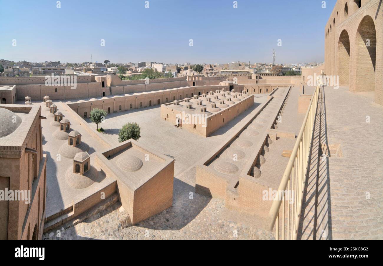 The Qala Ikhtyaruddin or Citadel of Herat fort located in the center of ...
