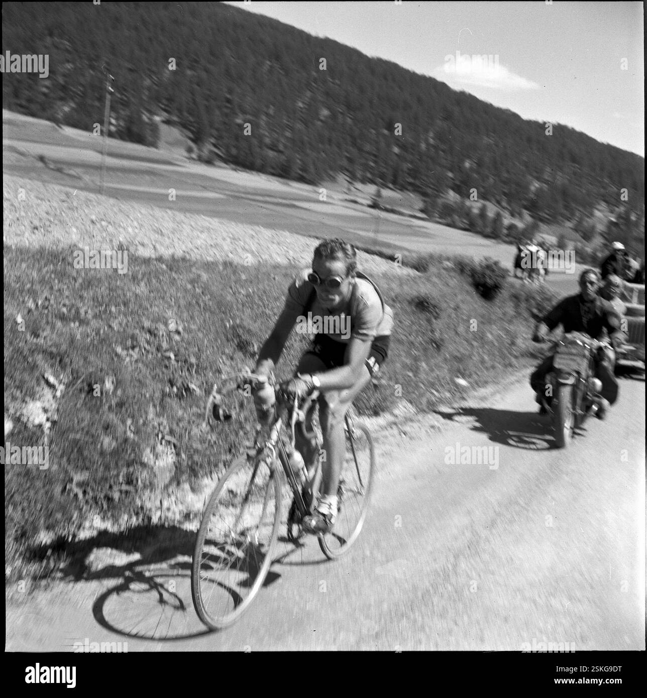 Tour de France 1951, 20. Etappe Gap - Briancon: Leader Koblet#Tour de ...