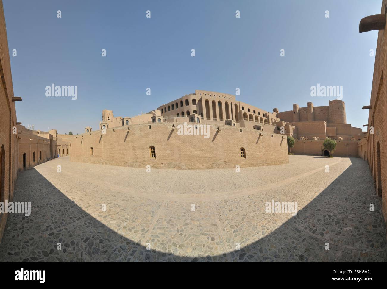 The Qala Ikhtyaruddin or Citadel of Herat fort located in the center of ...