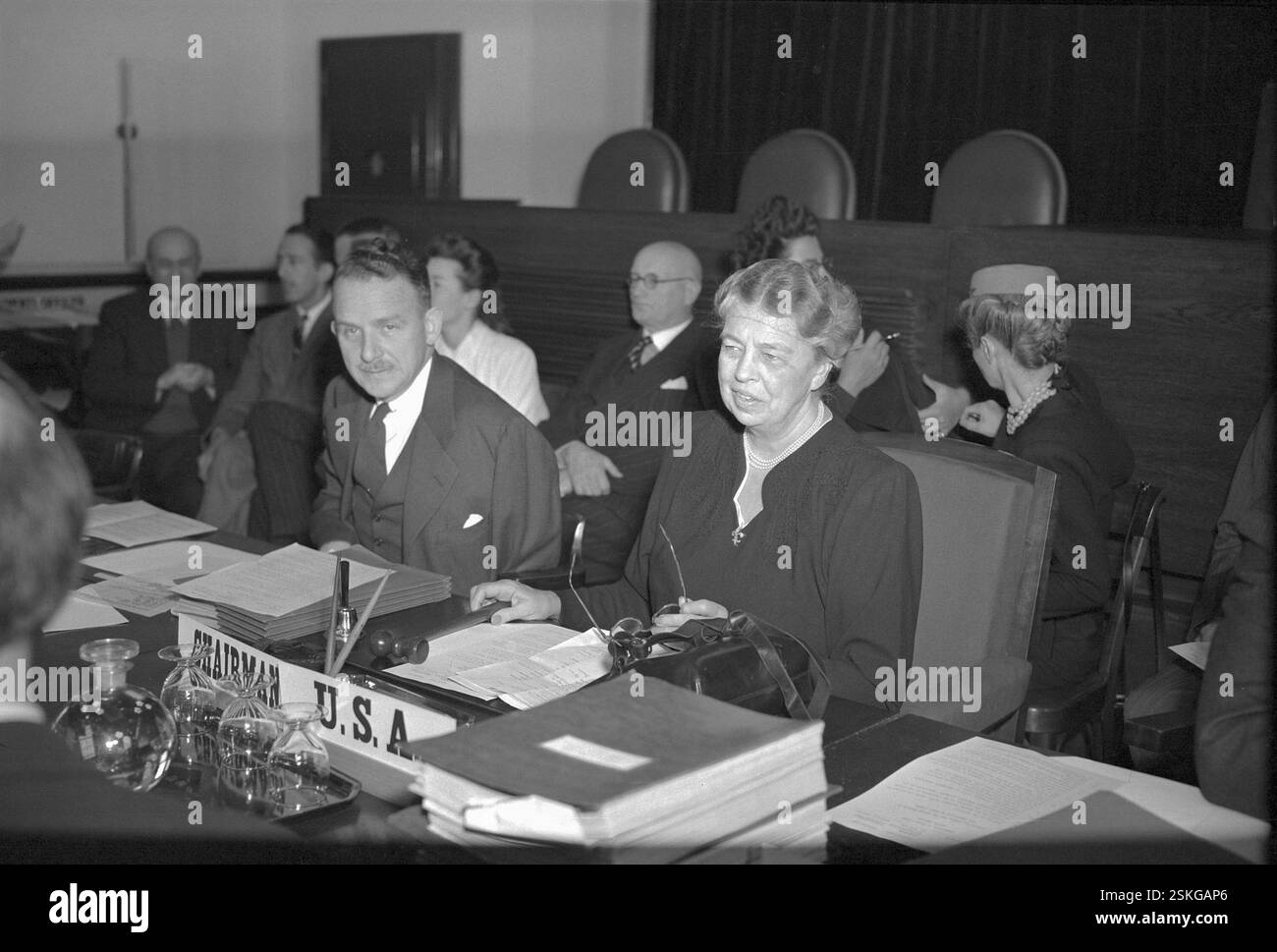 Eleanor roosevelt united nations hi-res stock photography and images ...