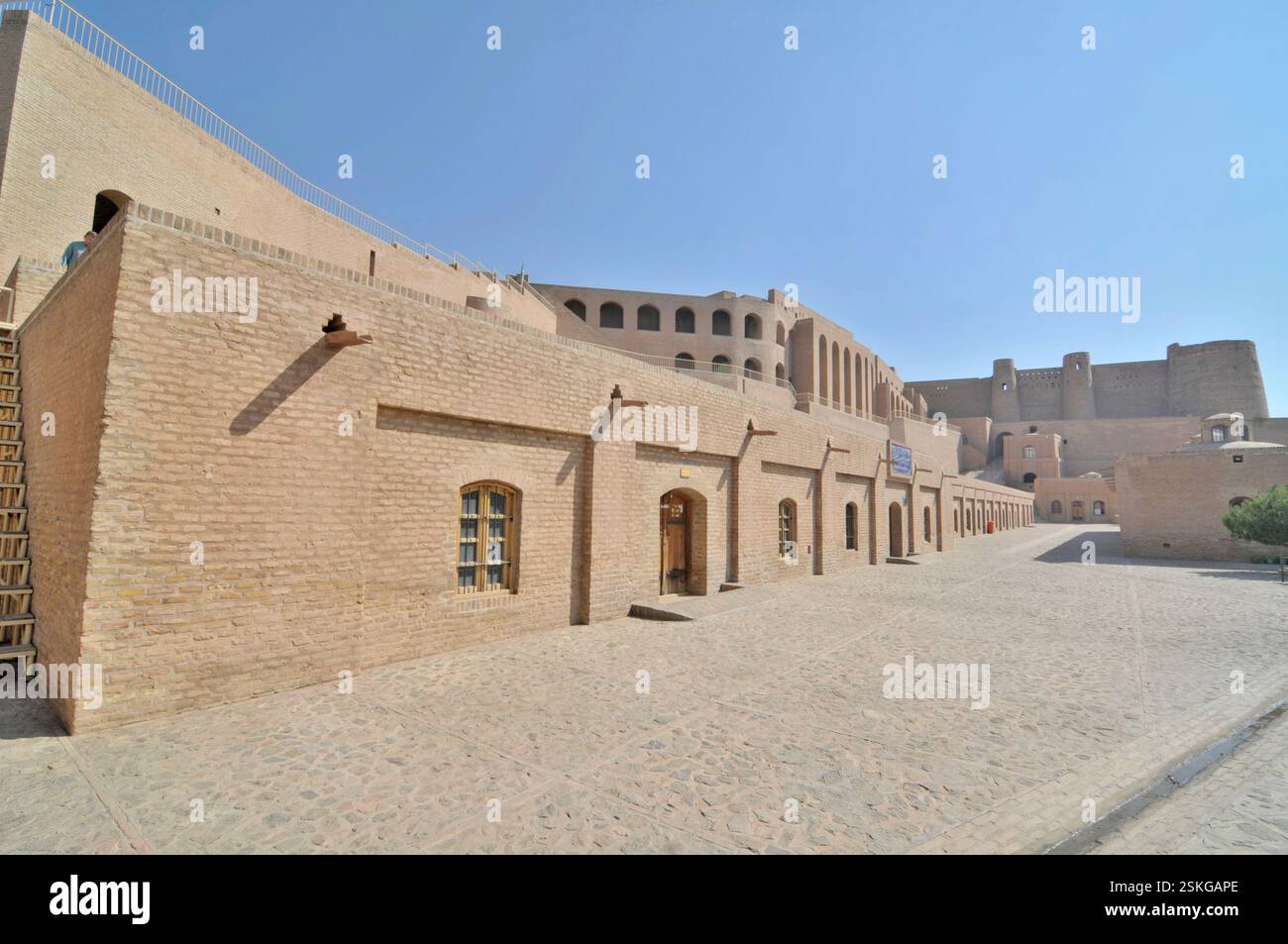 The Qala Ikhtyaruddin or Citadel of Herat fort located in the center of ...