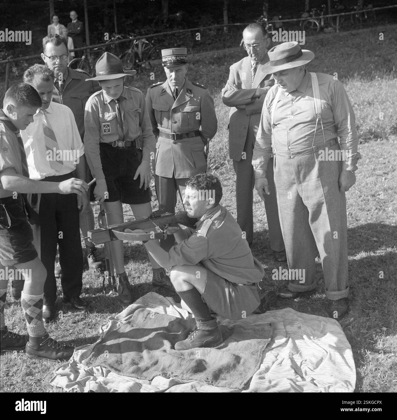 Pfadfinder 1957: Kampf um das Schweizerische Roverschwert#Scouts 1957 ...