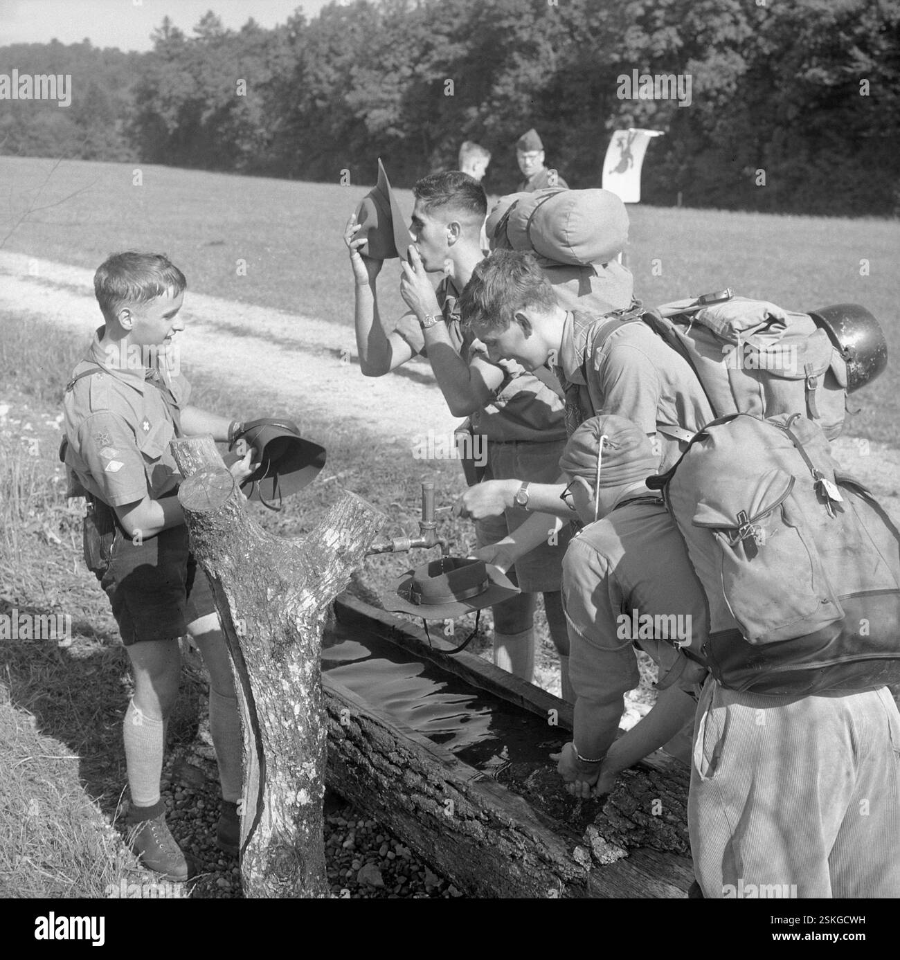 Pfadfinder 1957: Kampf um das Schweizerische Roverschwert#Scouts 1957 ...