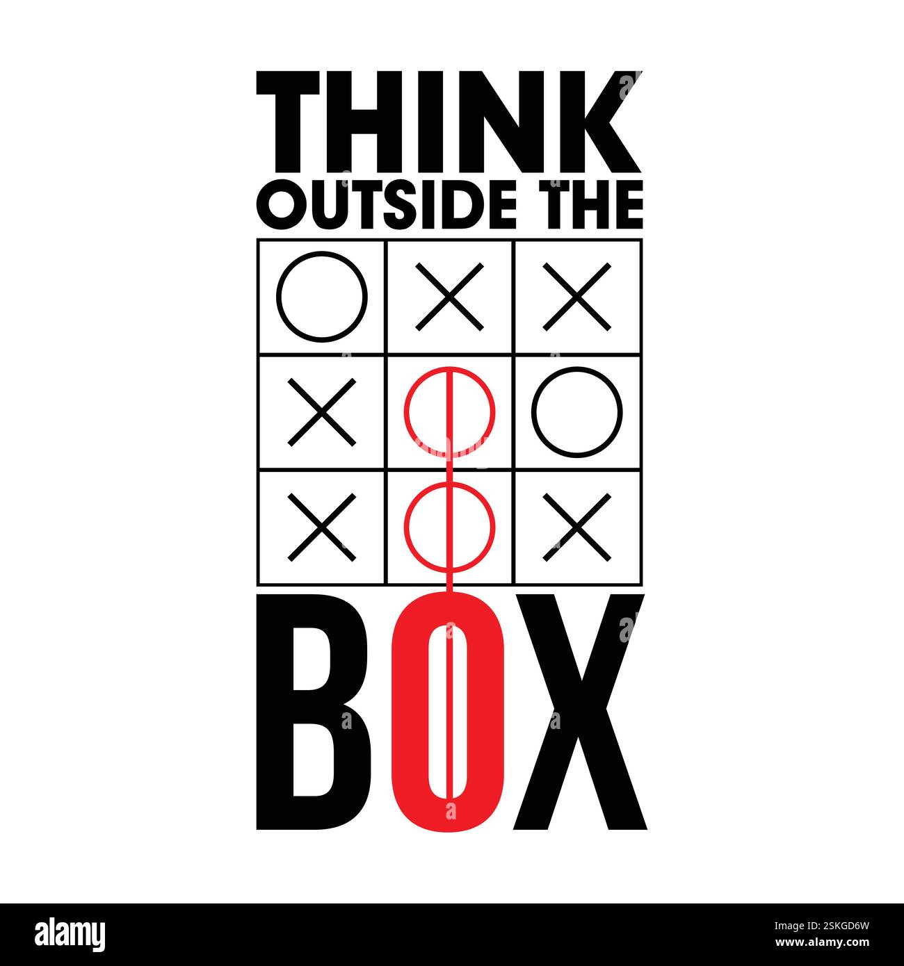 Think Outside The Box. Motivational Quote. Think Outside The Box ...