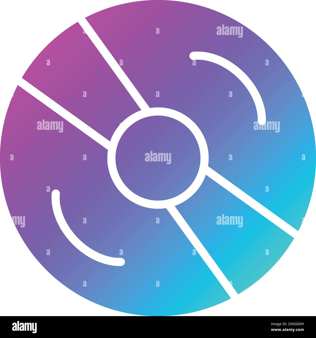 Compact Disc Vector Icon Design Illustration Stock Vector Image & Art ...