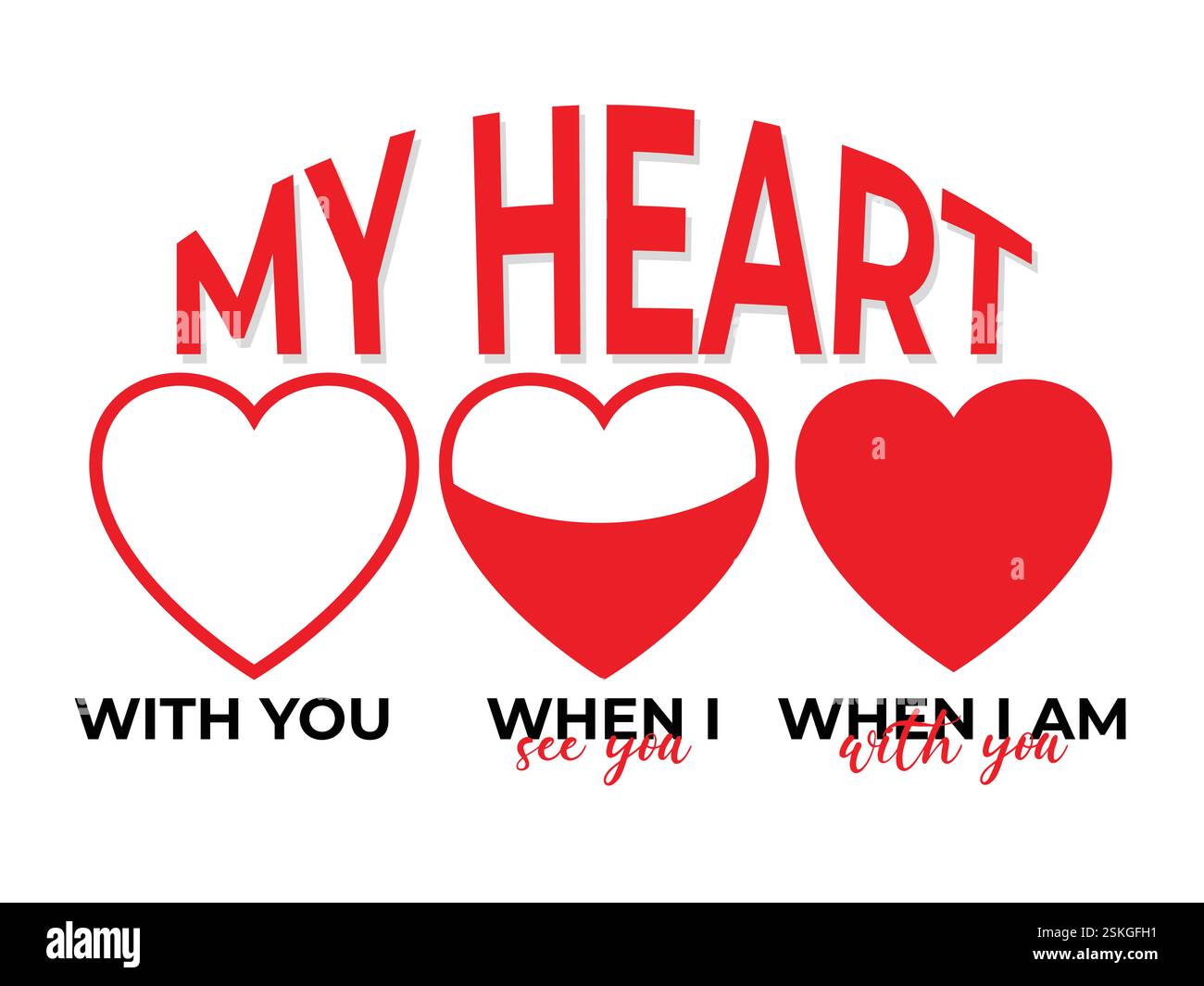 Love Relationship Vector Quote Design Template. Stylish Text Design ...