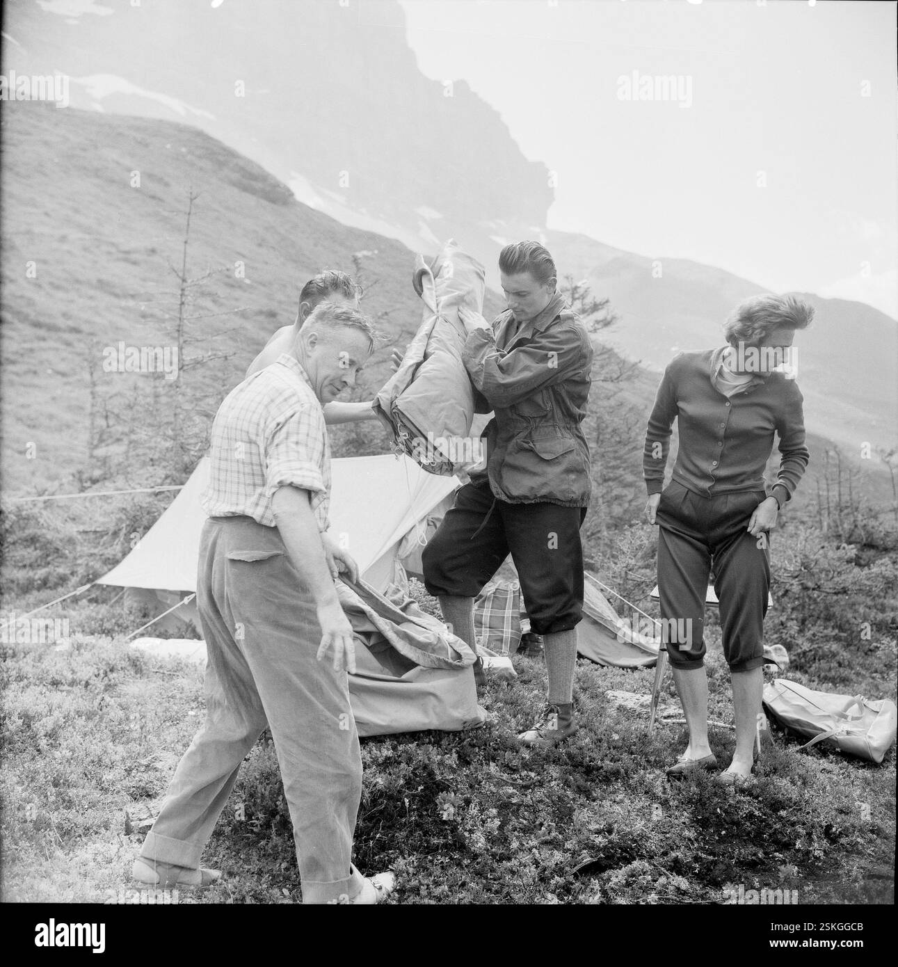 junger Bergsteiger: Otto Wintersteller älterer Bergsteiger: Markus ...