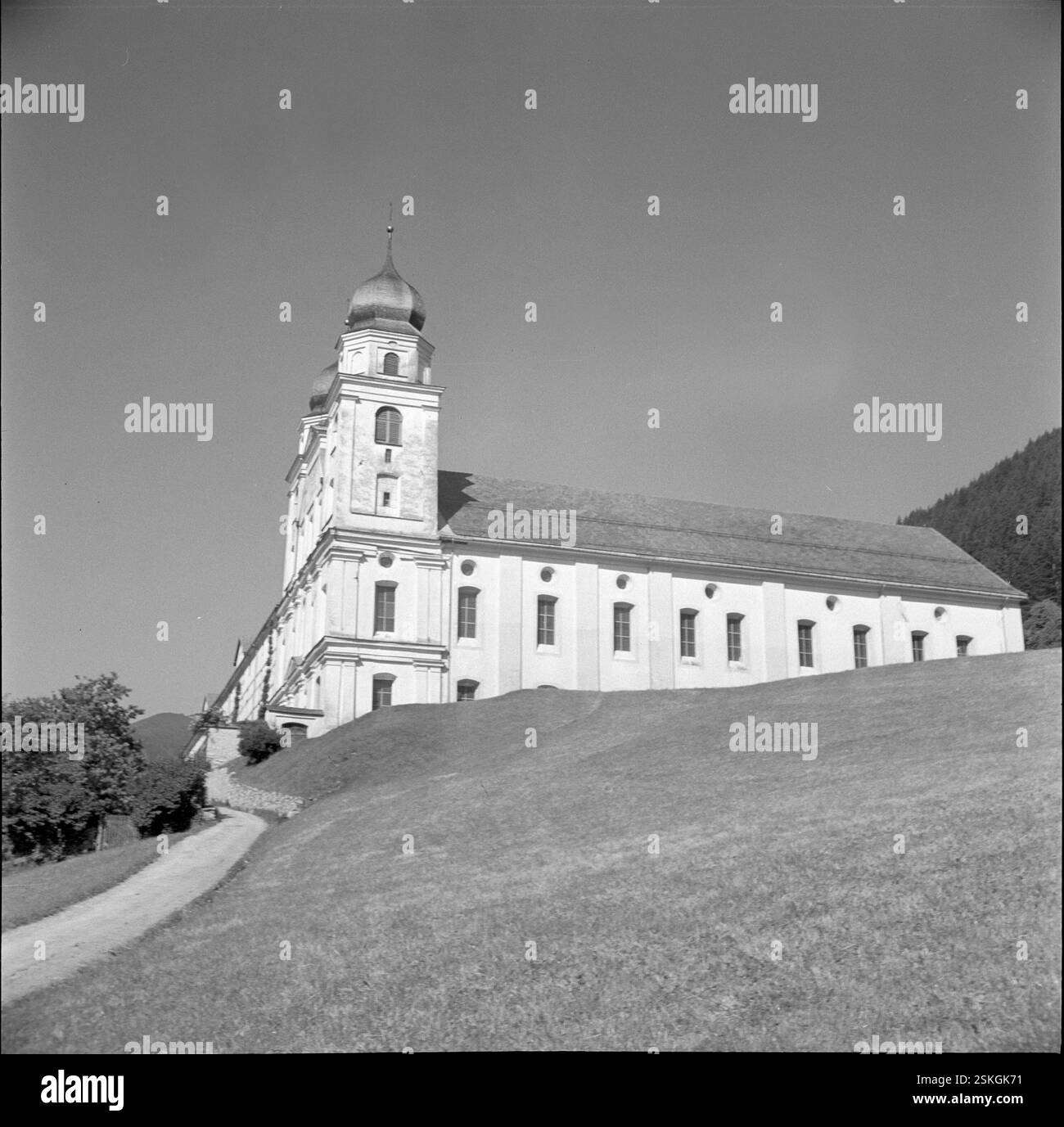 Kloster Disentis 1940#Disentis monastery 1940- RDB BY DUKAS Stock Photo ...