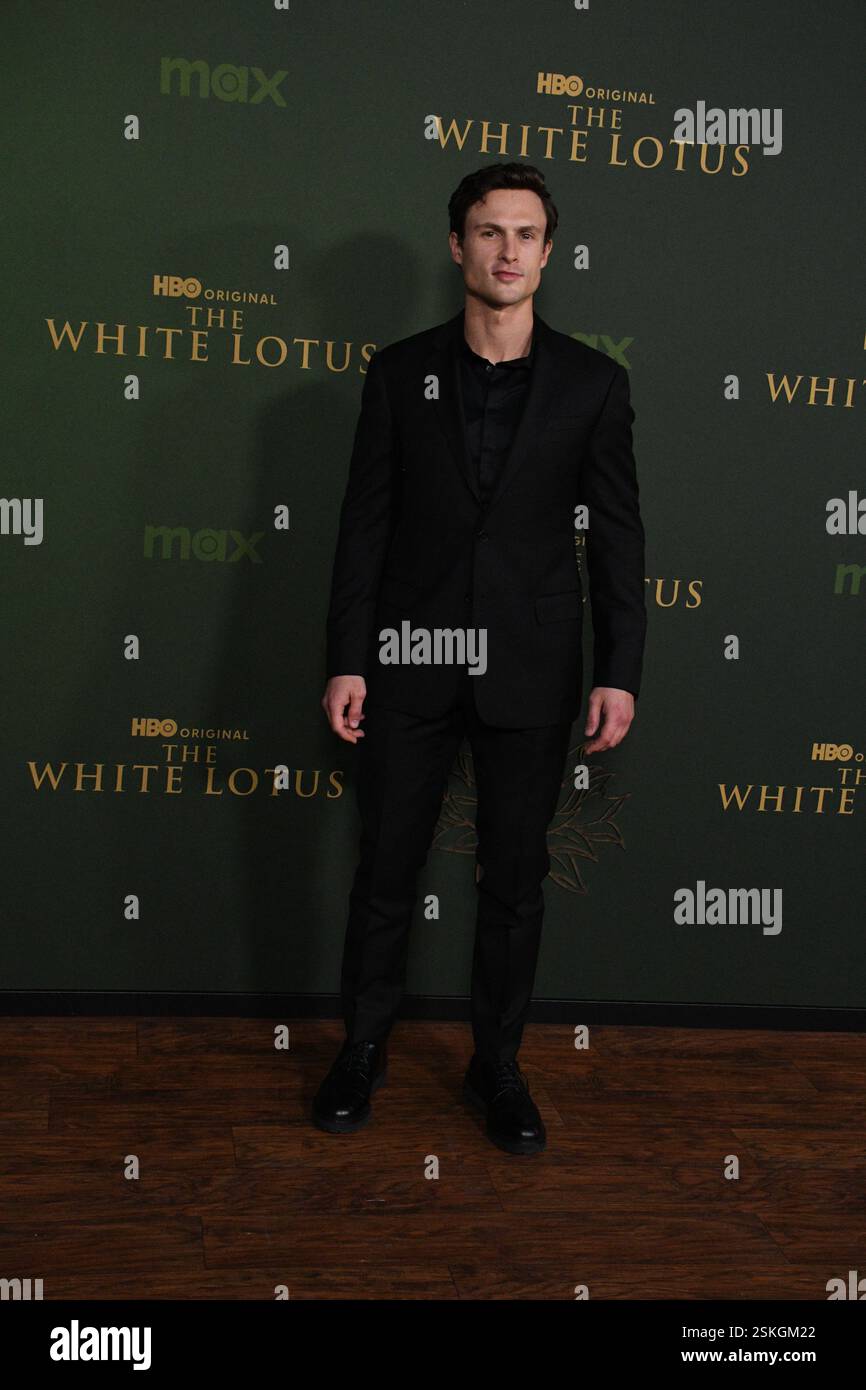 Los Angeles, California, USA 10th February 2025 Actor Arnas Fedaravicius attends The Los Angeles ...