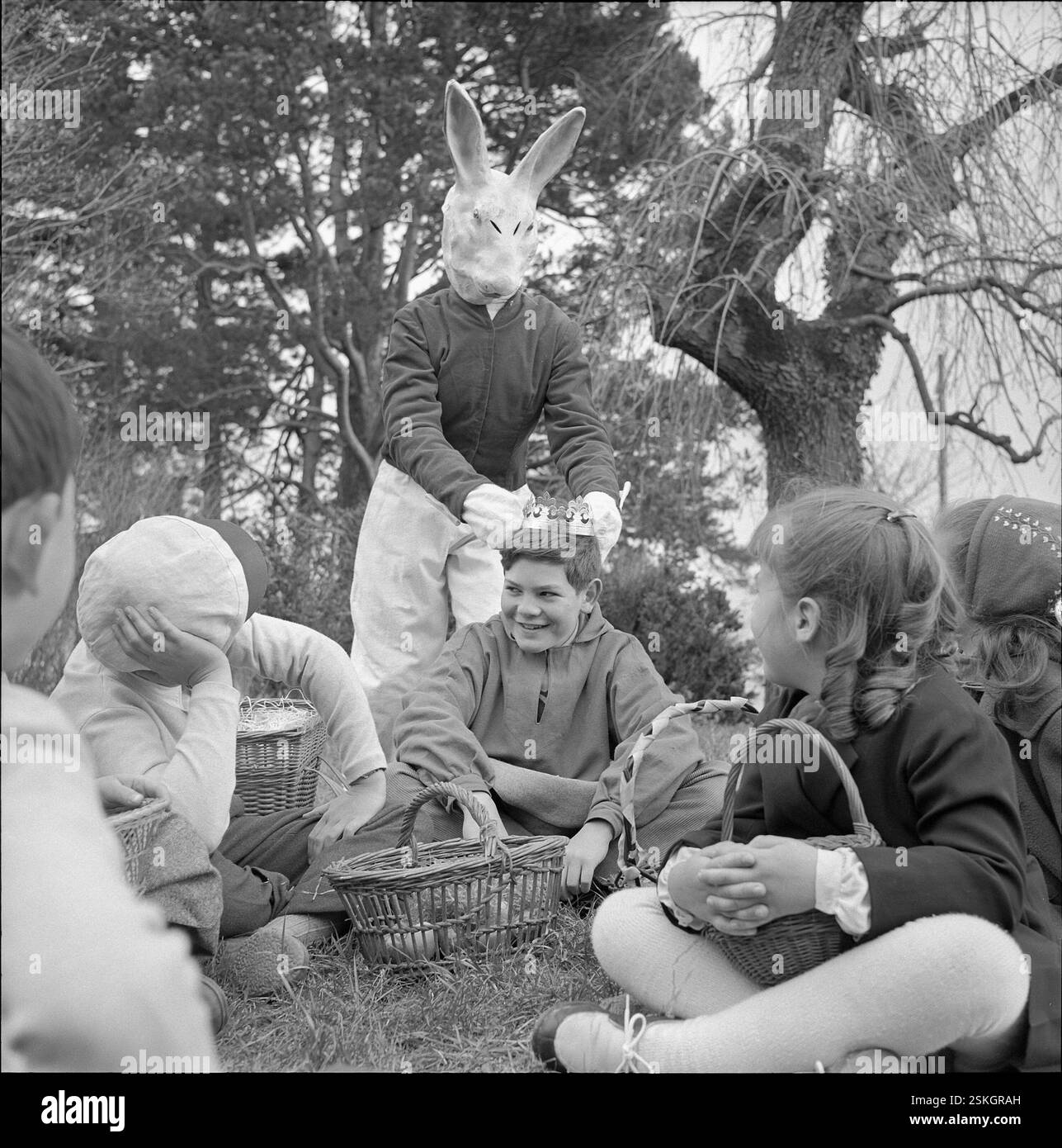 Osterhase--- Der Osterhasen-Besuch in Grandvaux 1958#Visit of the ...