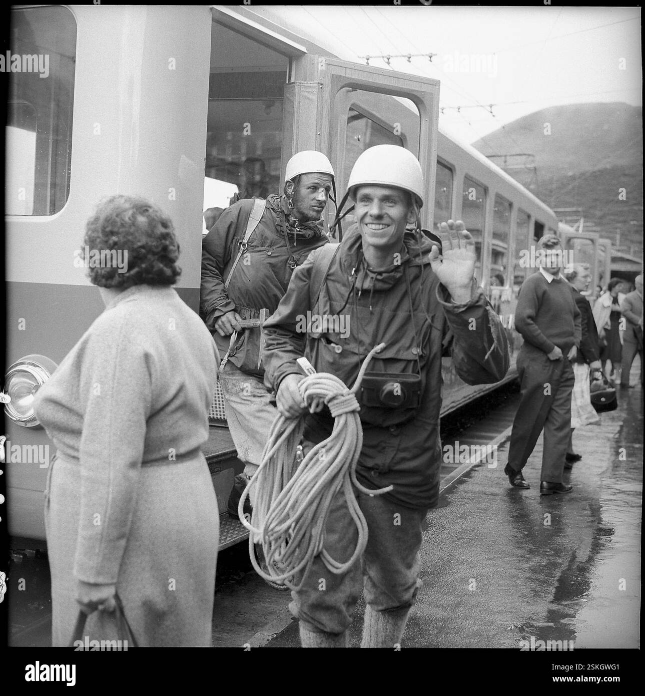 Kurt diemberger Black and White Stock Photos & Images - Alamy