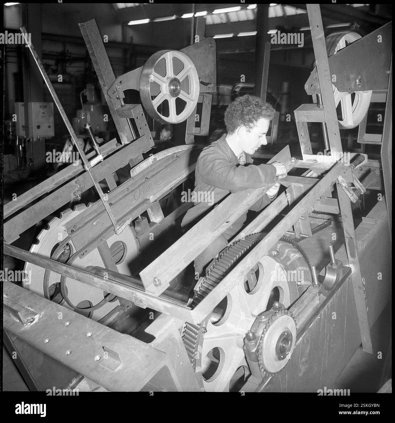 Schindler Aufzüge Ebikon 1958#Schindler elevators Ebkon 1958- RDB BY ...