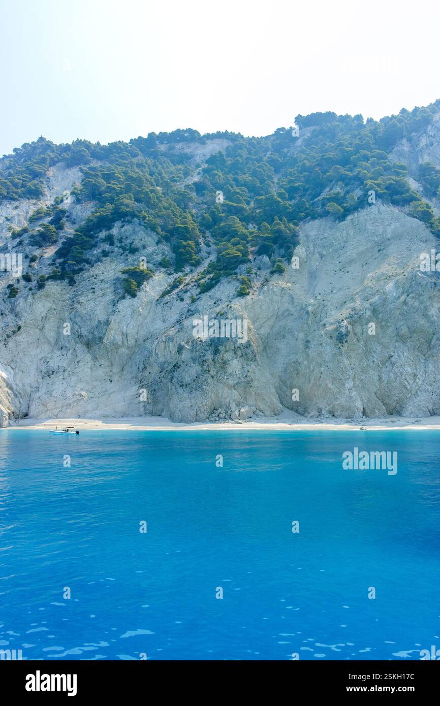Amazing Seascape of Ionian sea between the islands of Lefkada ...