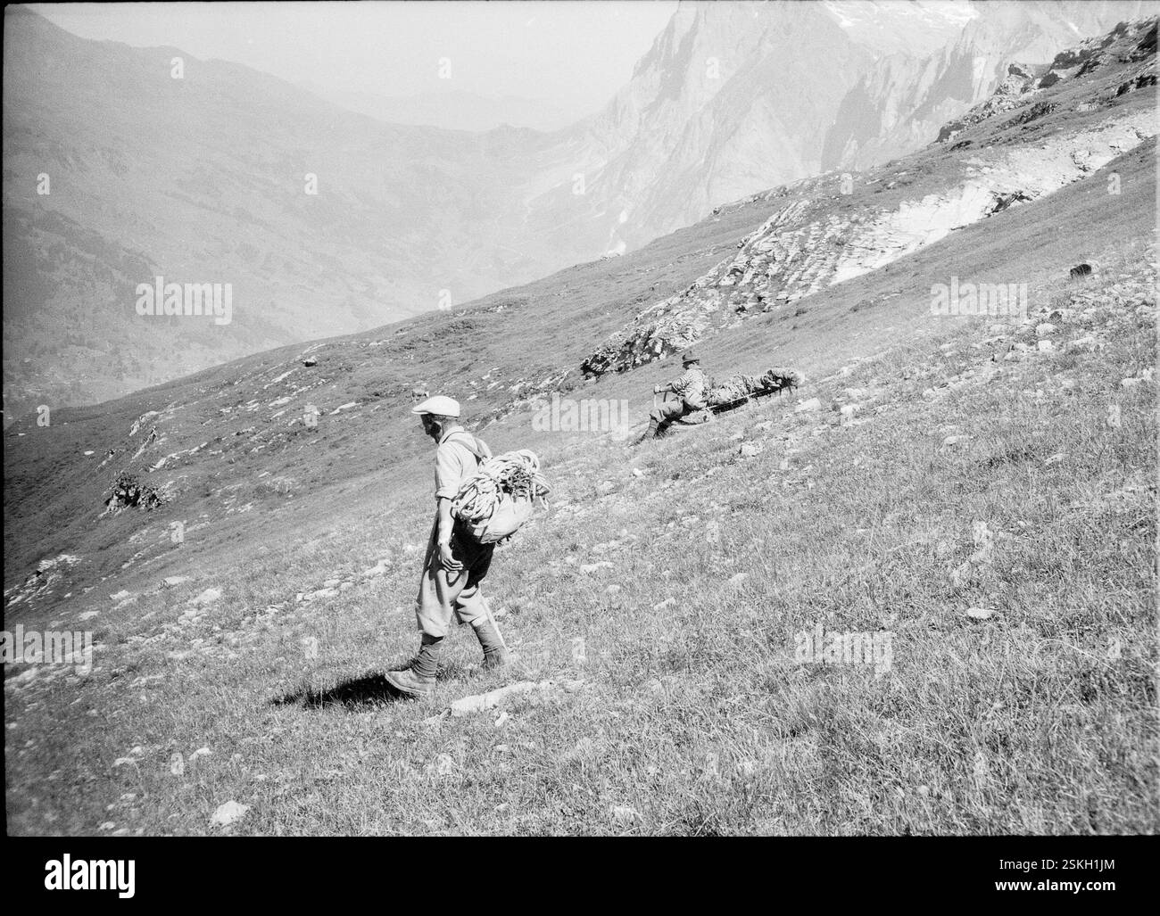 Bergunfall an der Eigernordwand 1962: Bergung von Tom Carruthers und ...