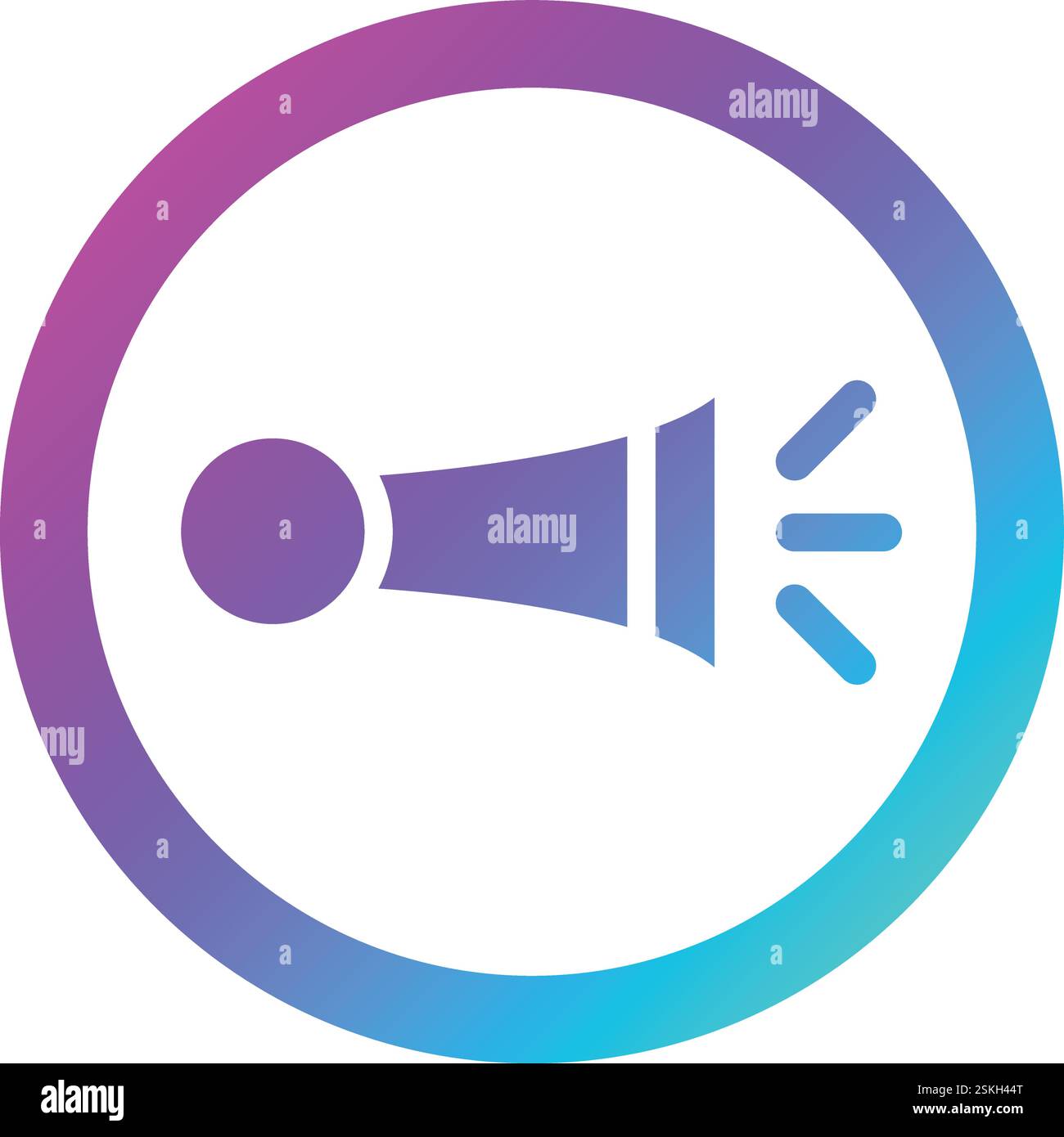 Horn Vector Icon Design Illustration Stock Vector Image & Art - Alamy