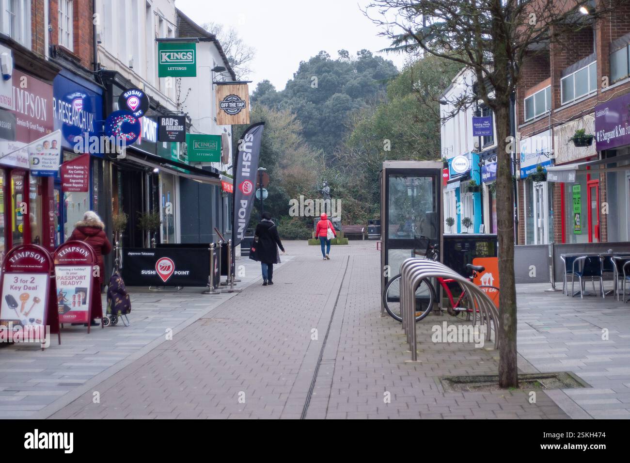 Maidenhead, Berkshire, UK. 11th February, 2025. It was a quiet day in ...
