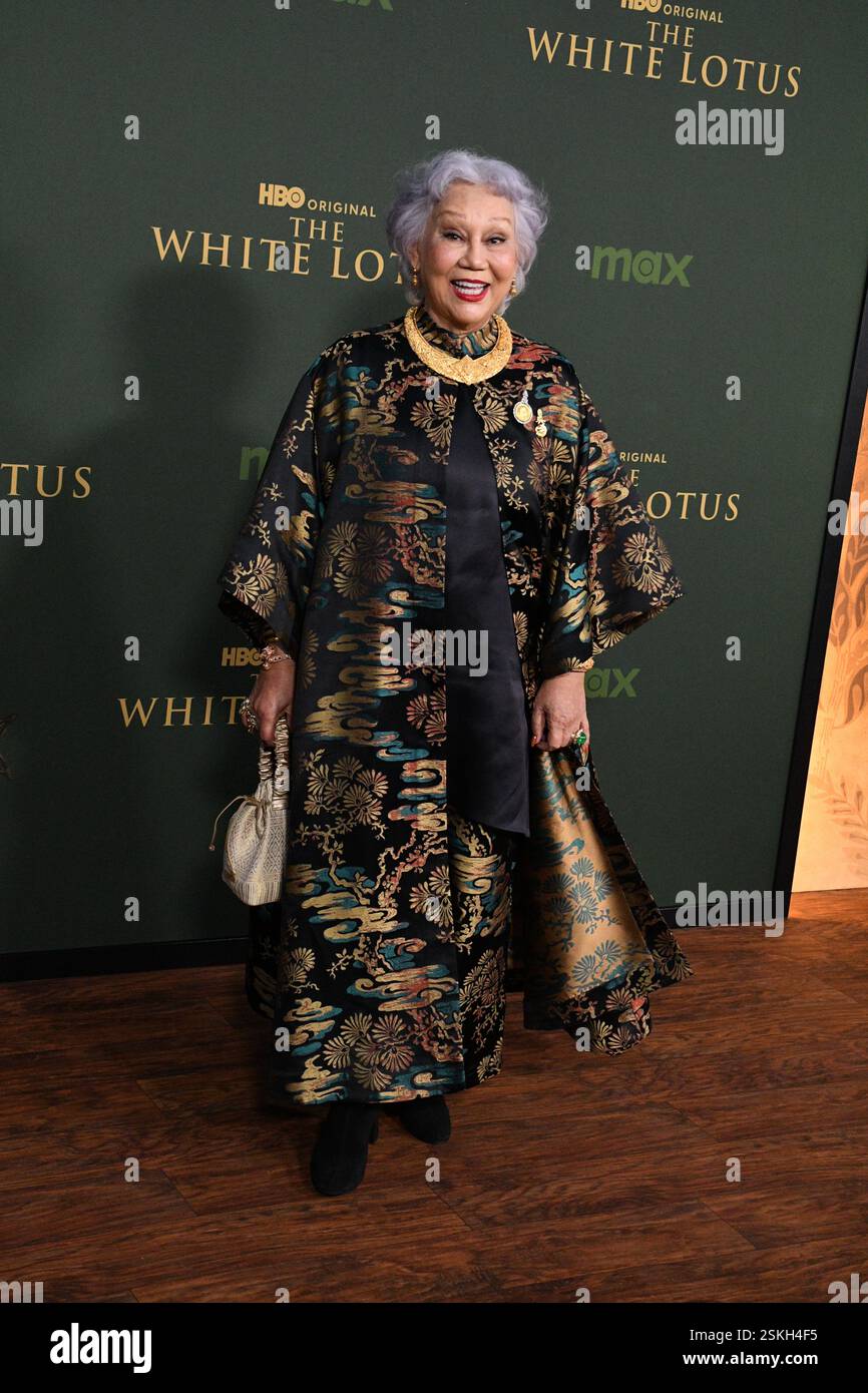 Los Angeles, California, USA 10th February 2025 Actress Lek Patravadi ...