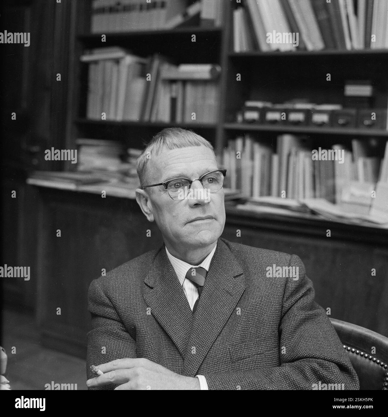 Georg Schmidt, Direktor Kunstmuseum Basel, ca. 1945#Georg Schmidt ...