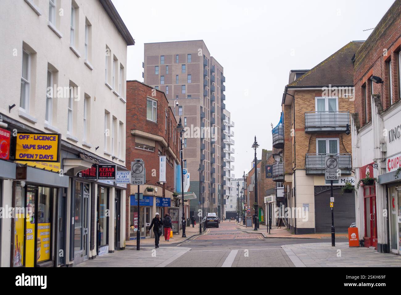 Maidenhead, Berkshire, UK. 11th February, 2025. It was a quiet day in ...