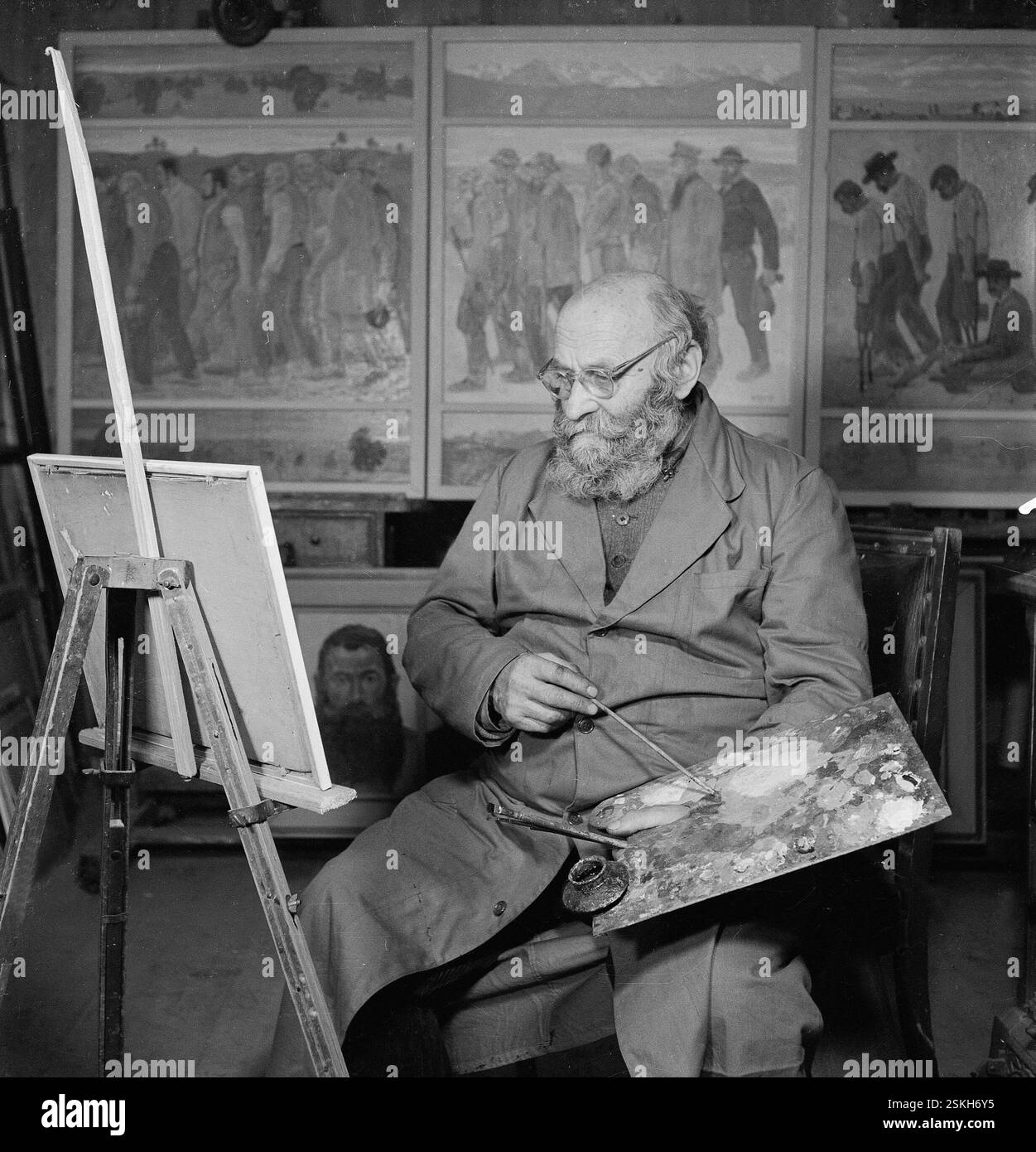 1879 - 1951--- Karl Friedrich Schobinger, Schweizer Kunstmaler, ca ...