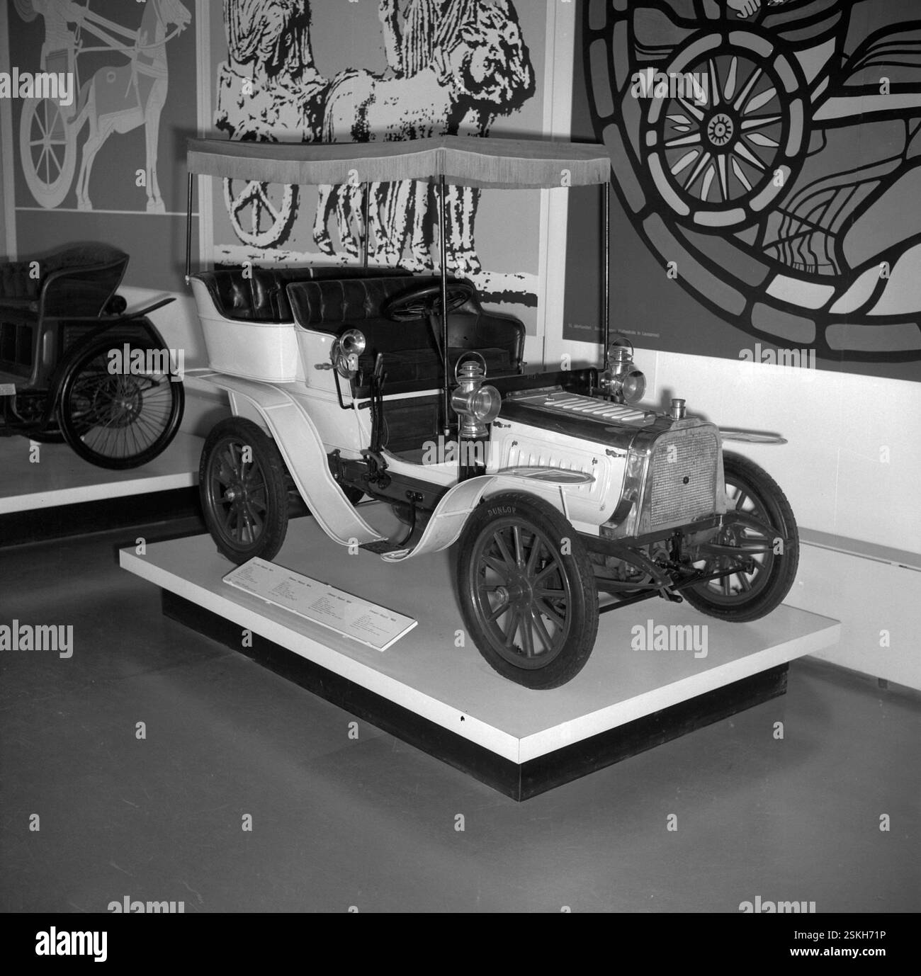Auto von Clément-Bayard im Verkehrshaus Luzern 1961#Car by Clément ...