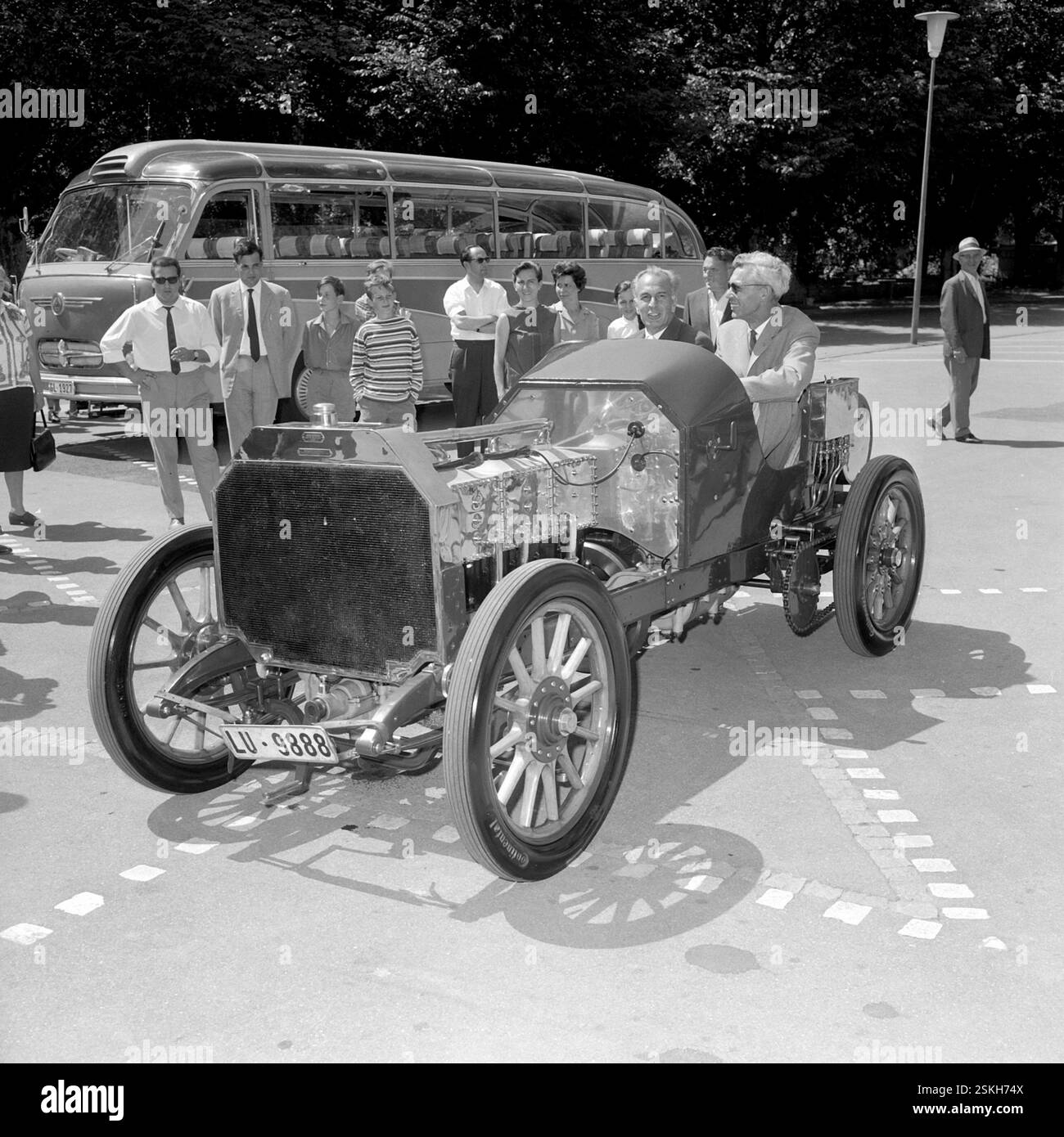 Rennauto der Gebrüder Dufaux im Verkehrshaus Luzern 1965#Racing car by ...